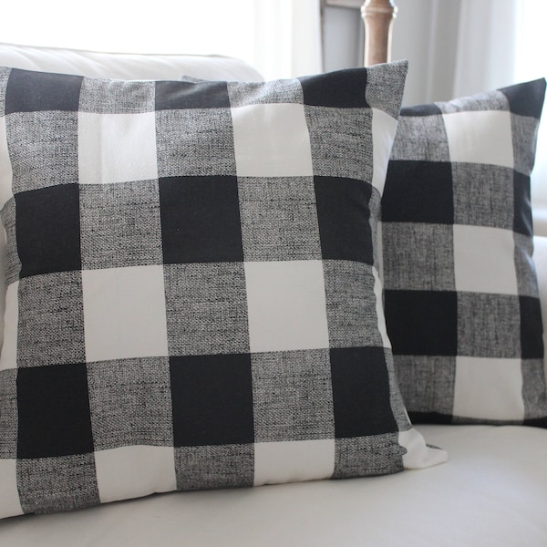 Buffalo Check Pillow - Etsy