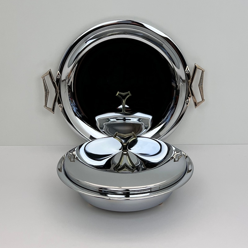 Kromex Serving Tray - Etsy