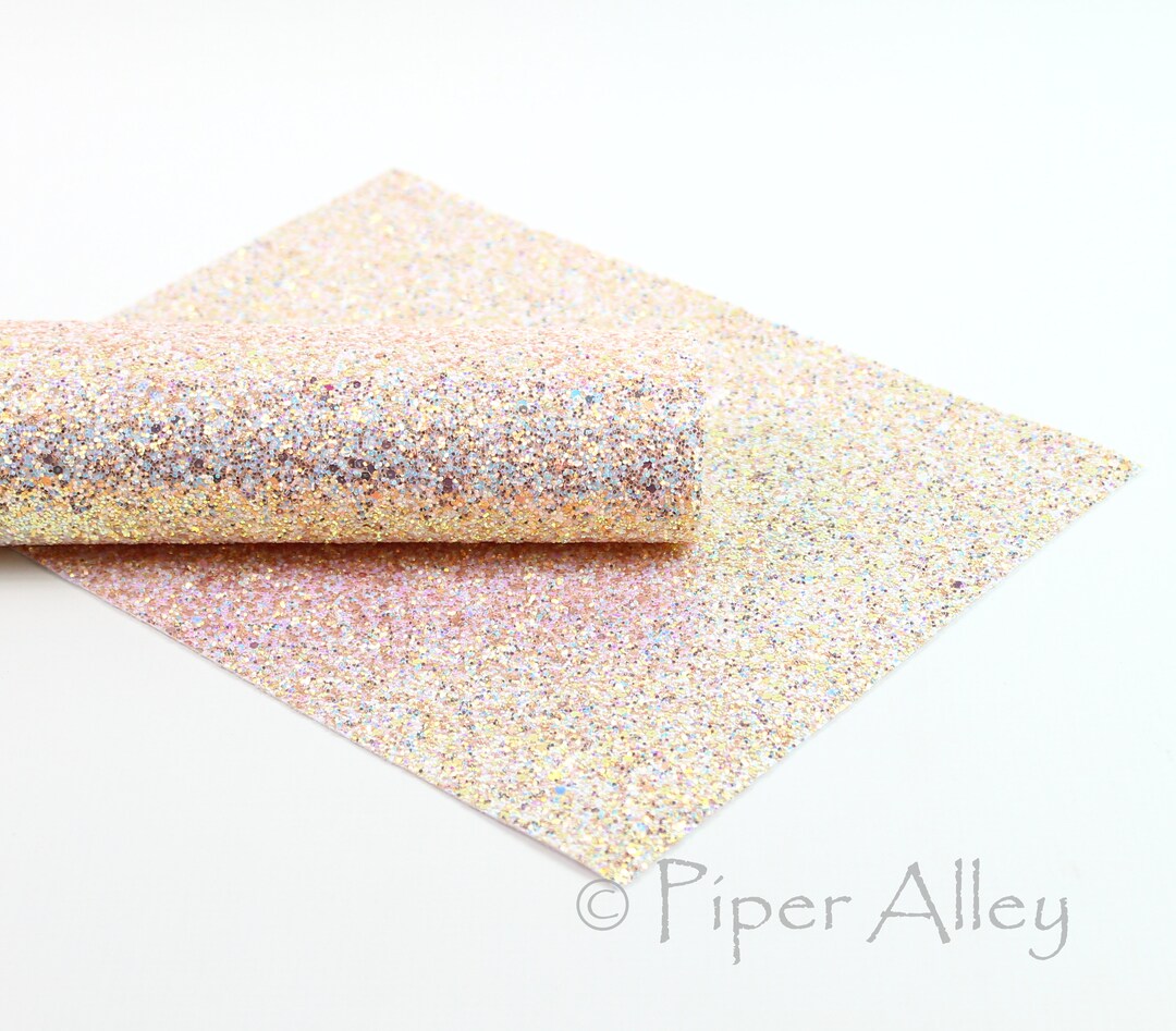FAIRY MAGIC Chunky Glitter Fabric Sheet Iridescent Glitter - Etsy