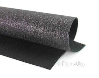SILVER Glitter Felt Sheet Fine Glitter Fabric 12 X 9.5 | Etsy