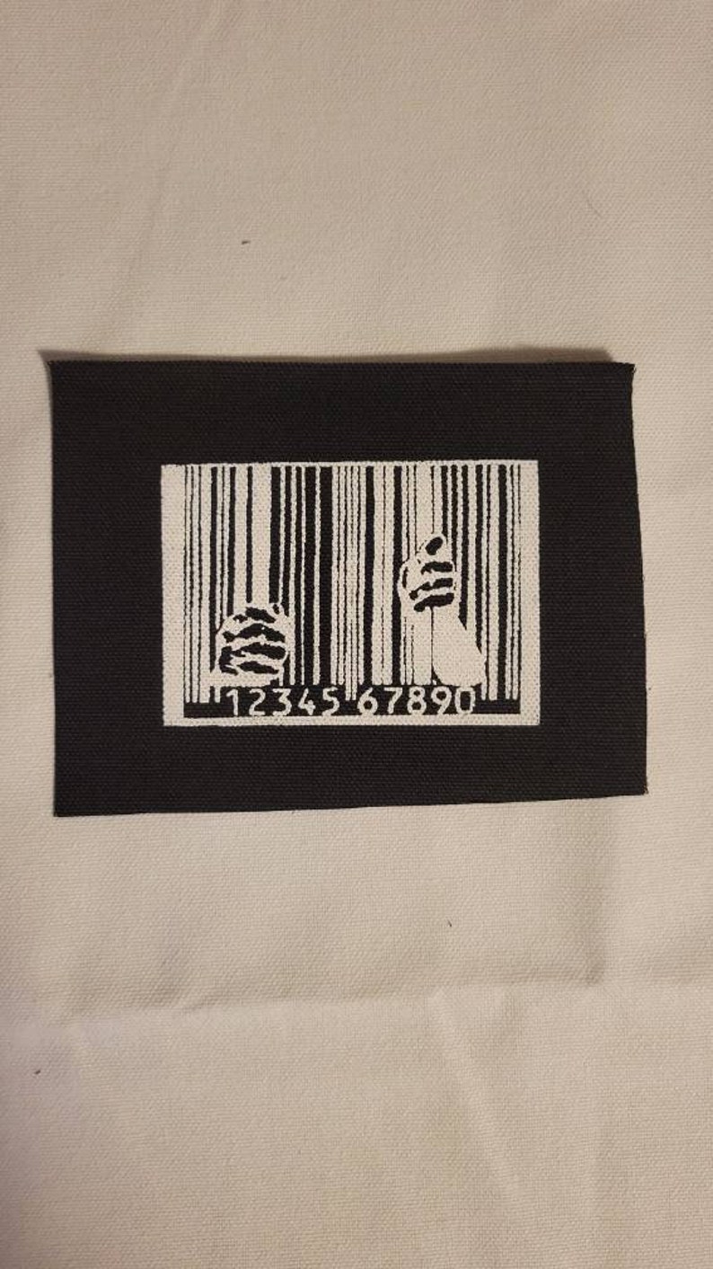 Barcode Patch - Etsy