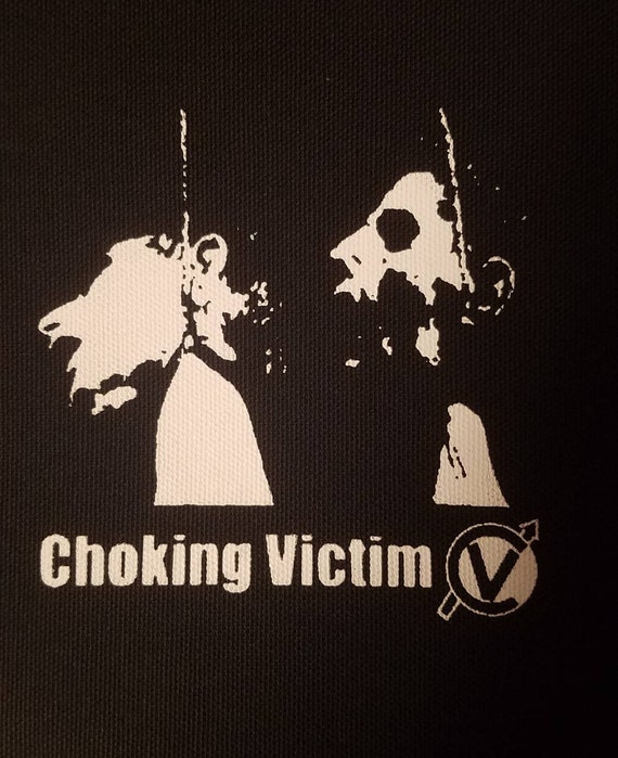 Choking Victim Patch | Etsy