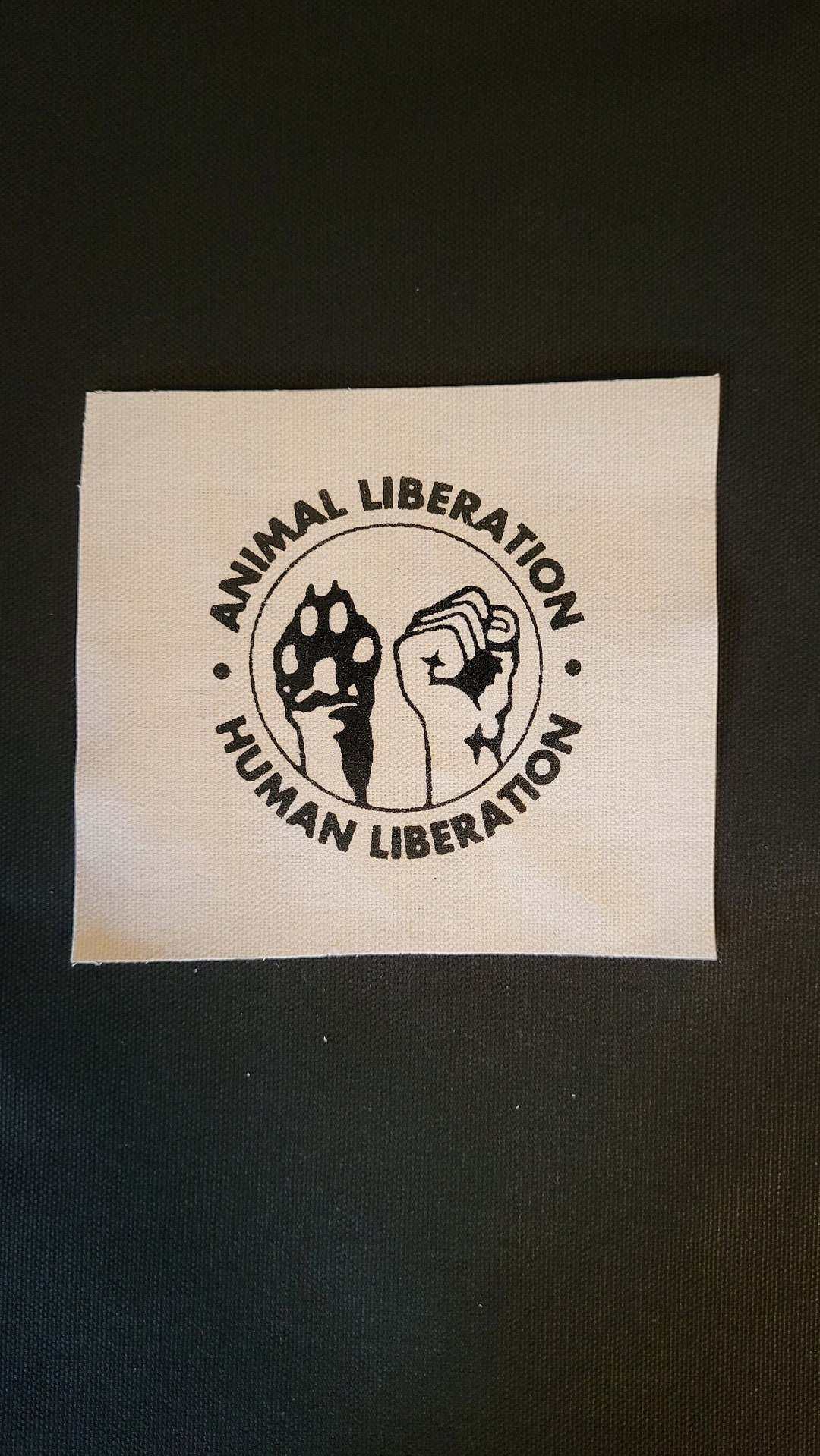 Animal/human Liberation Patch - Etsy