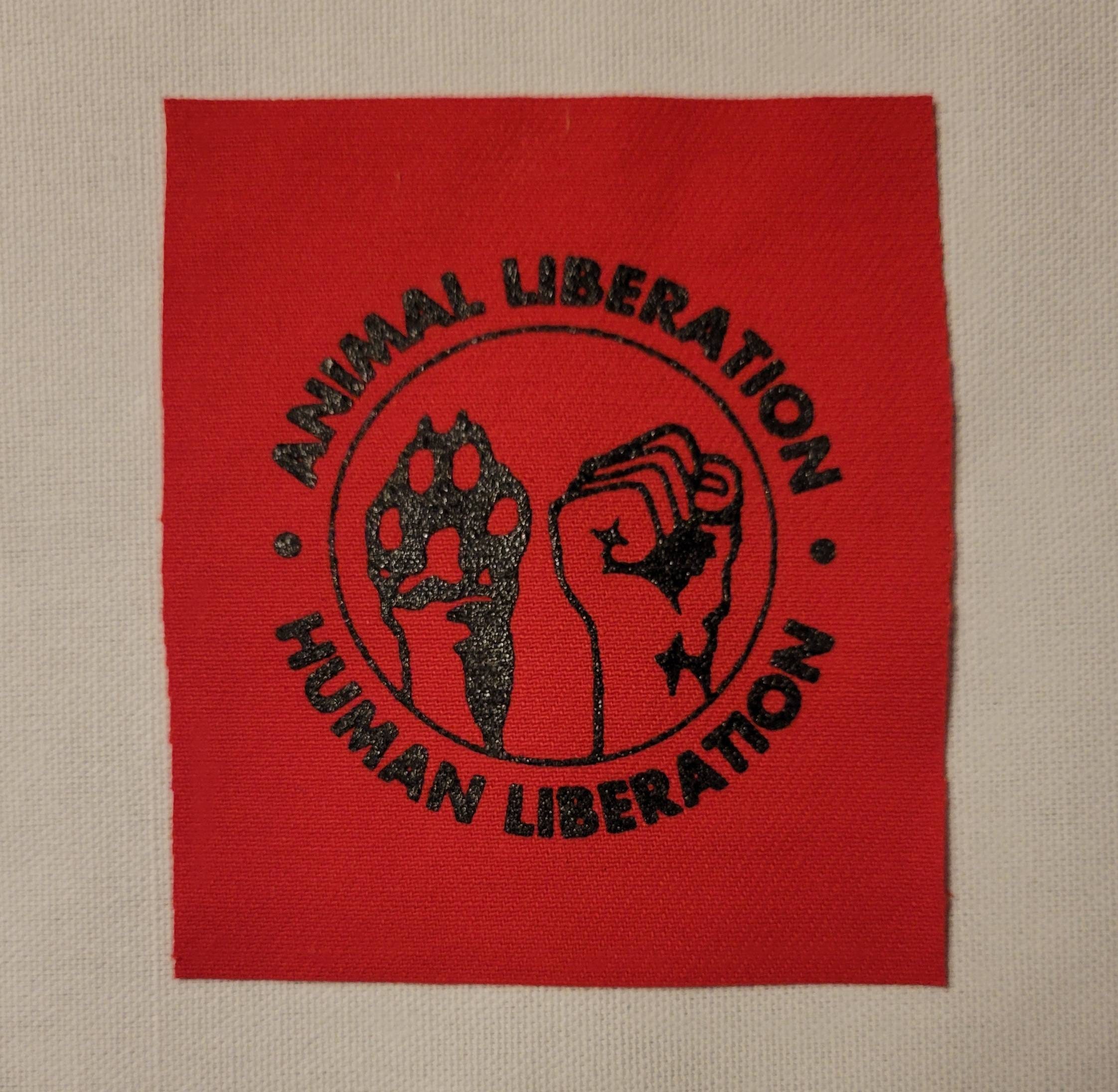 Animal/human Liberation Patch - Etsy