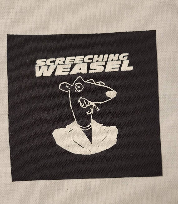 Screeching Weasel Patch - Etsy