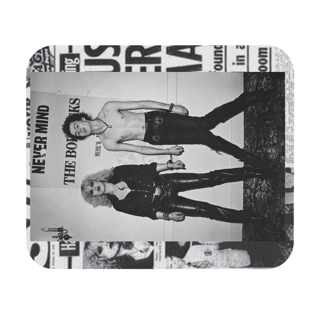 Sid and Nancy Mousepad - Etsy