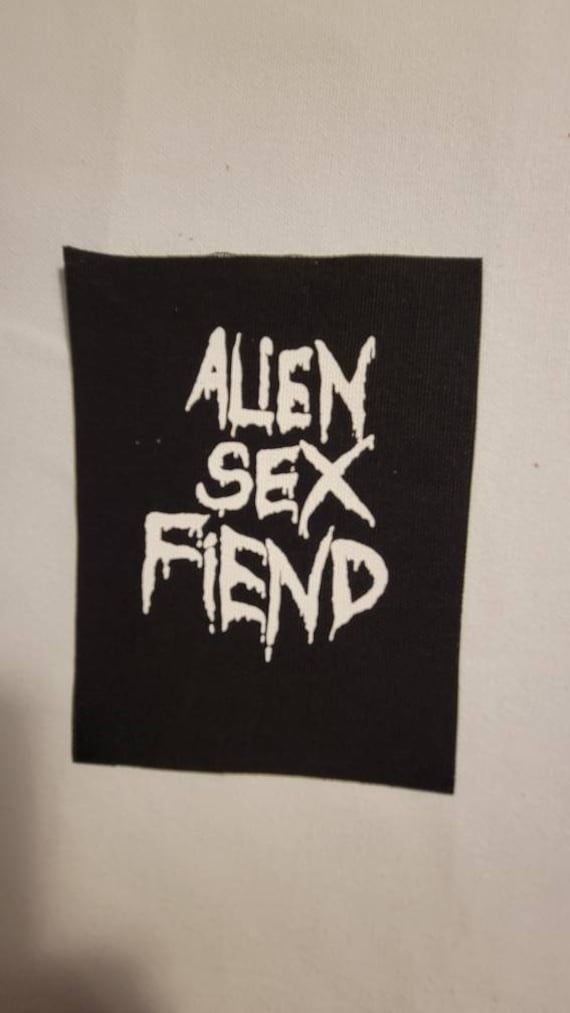 Alien Sex Fiend Patch Etsy Australia