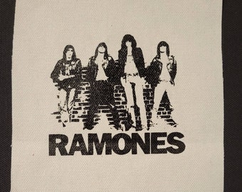 The Ramones Gold Seal Logo Patch Punk Rock Band Embroidered Iron on EG2 - Etsy