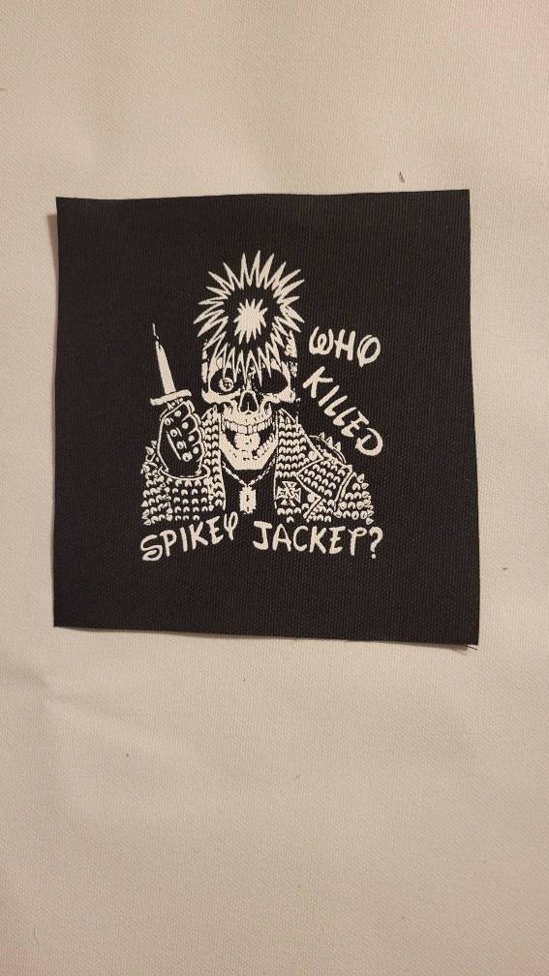 Who Killed Spikey Jacket Patch - Etsy