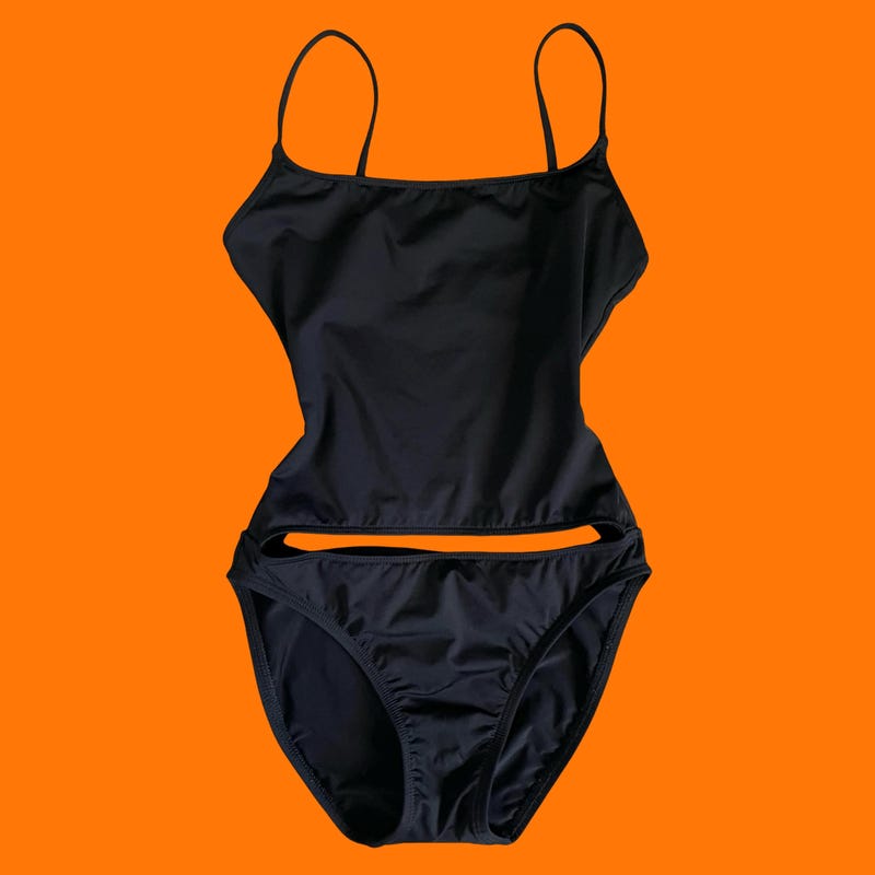 Peekaboo Swimsuit - Etsy