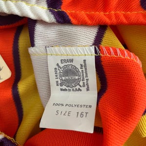 70's Vintage Candy Corn Striped Criss Cross Open Back One Piece Bathing ...