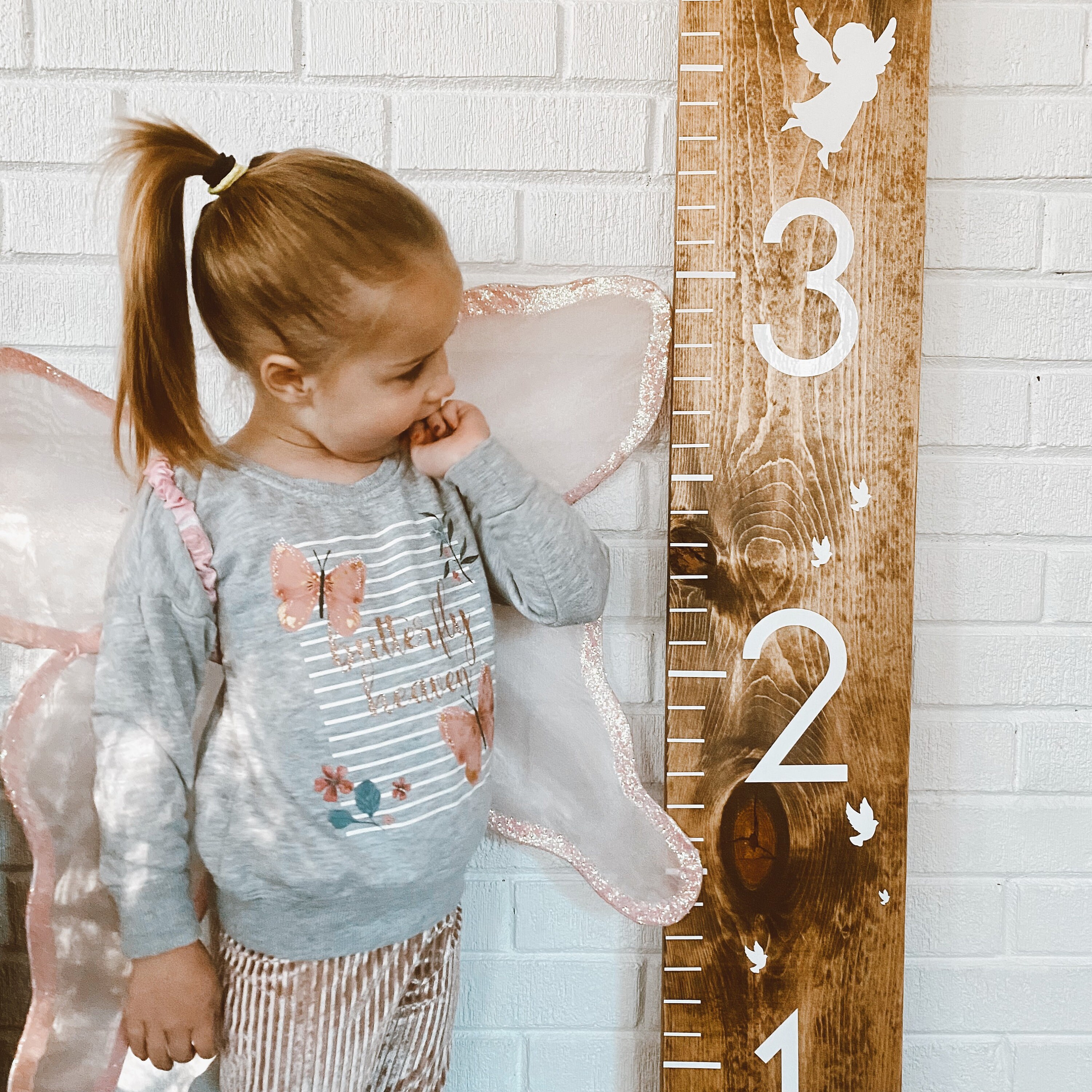 Angelic Angel Childrens Growth Chart - Etsy