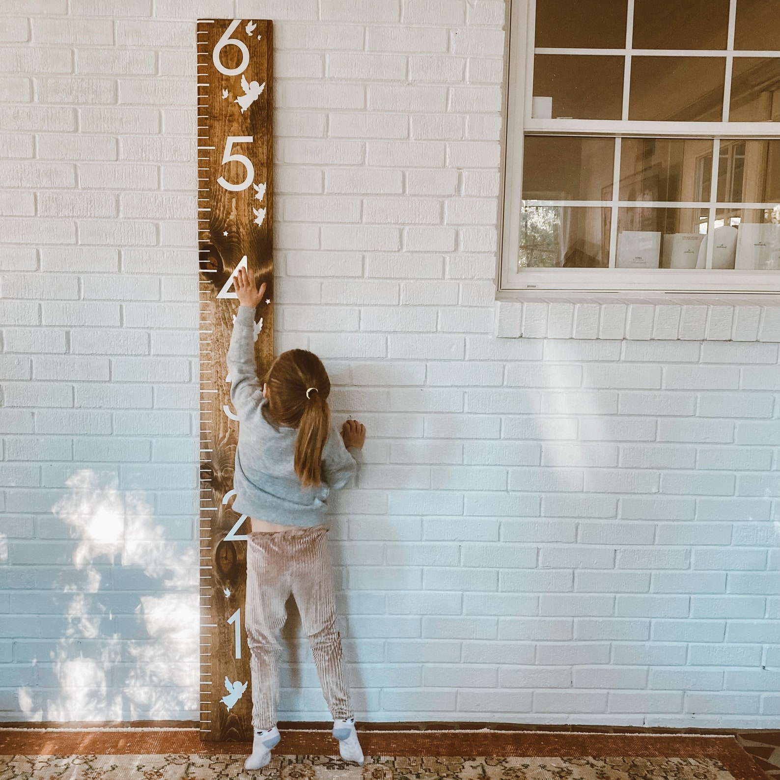 Angelic Angel Childrens Growth Chart - Etsy