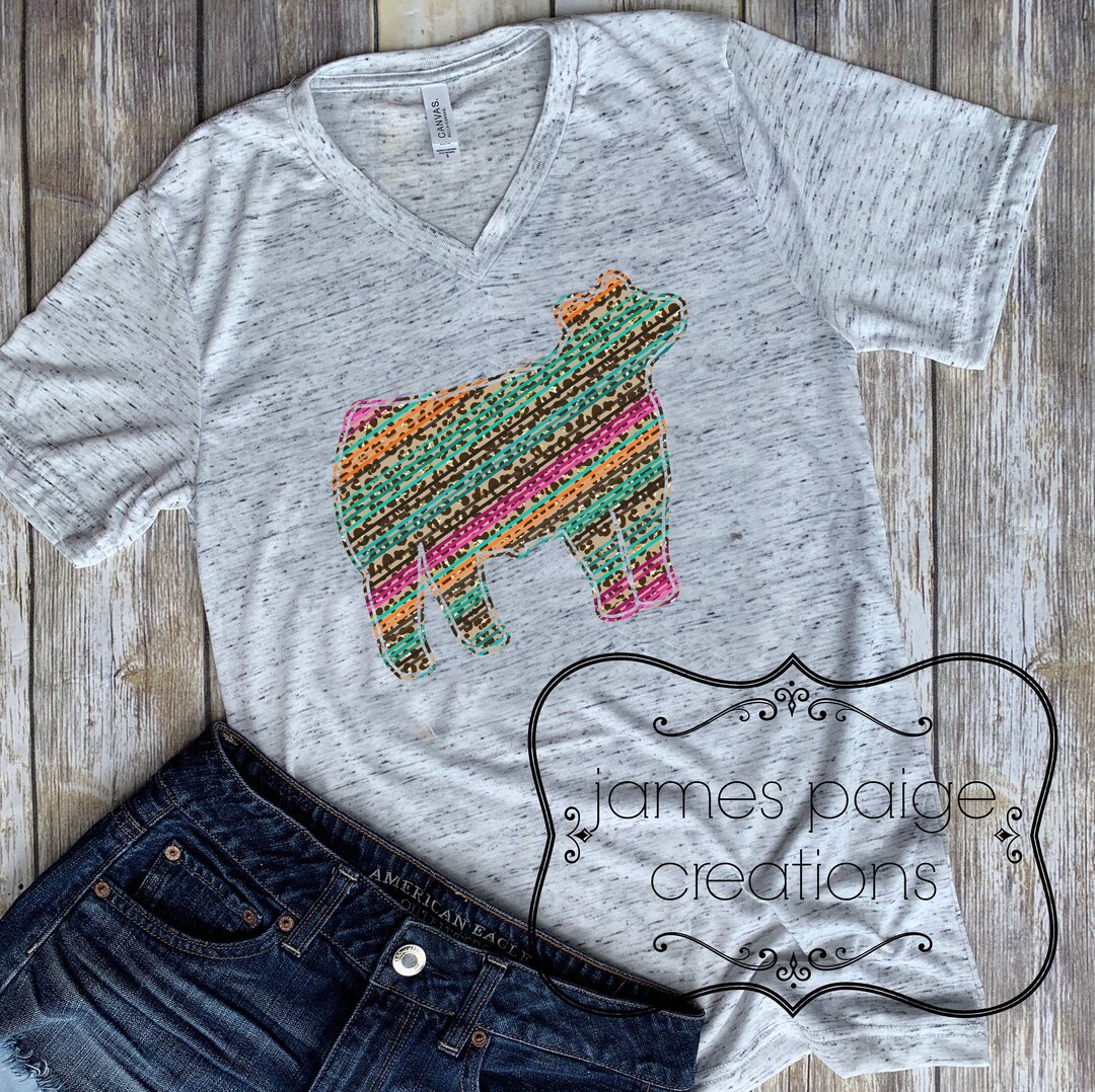 Livestock Show Shirt Show STEER T-shirt Stock Show Mom Livestock Show ...