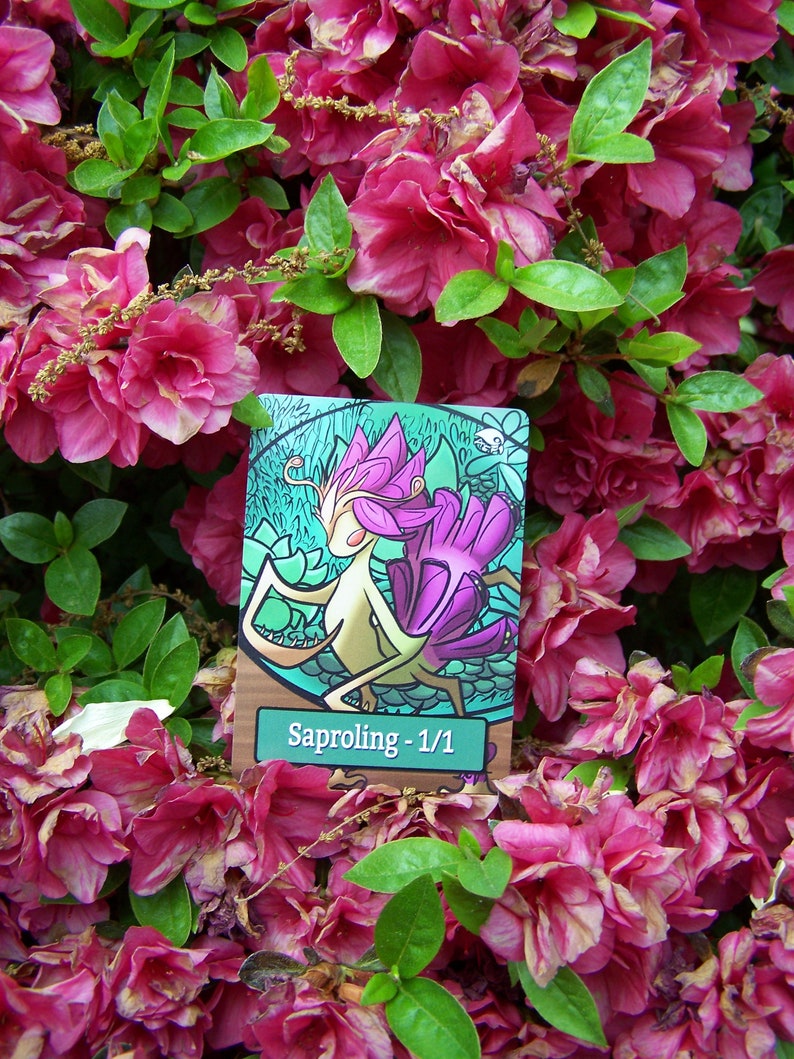 Saproling Custom Token for Magic the Gathering, MTG - Etsy