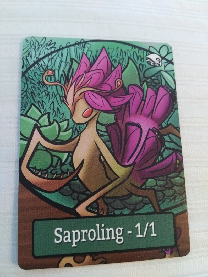 Saproling Custom Token for Magic the Gathering, MTG - Etsy