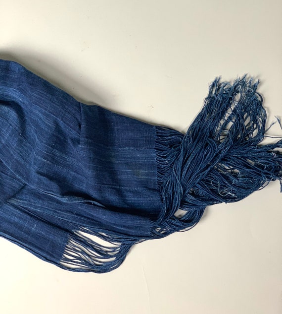 African Indigo Shawl - Gem
