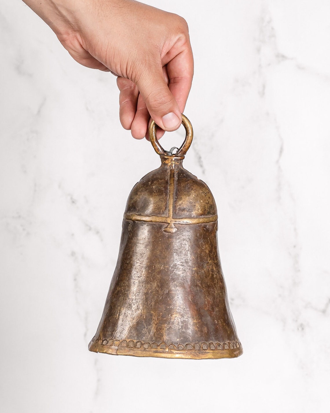 Large Antique African Cow Bell - Etsy