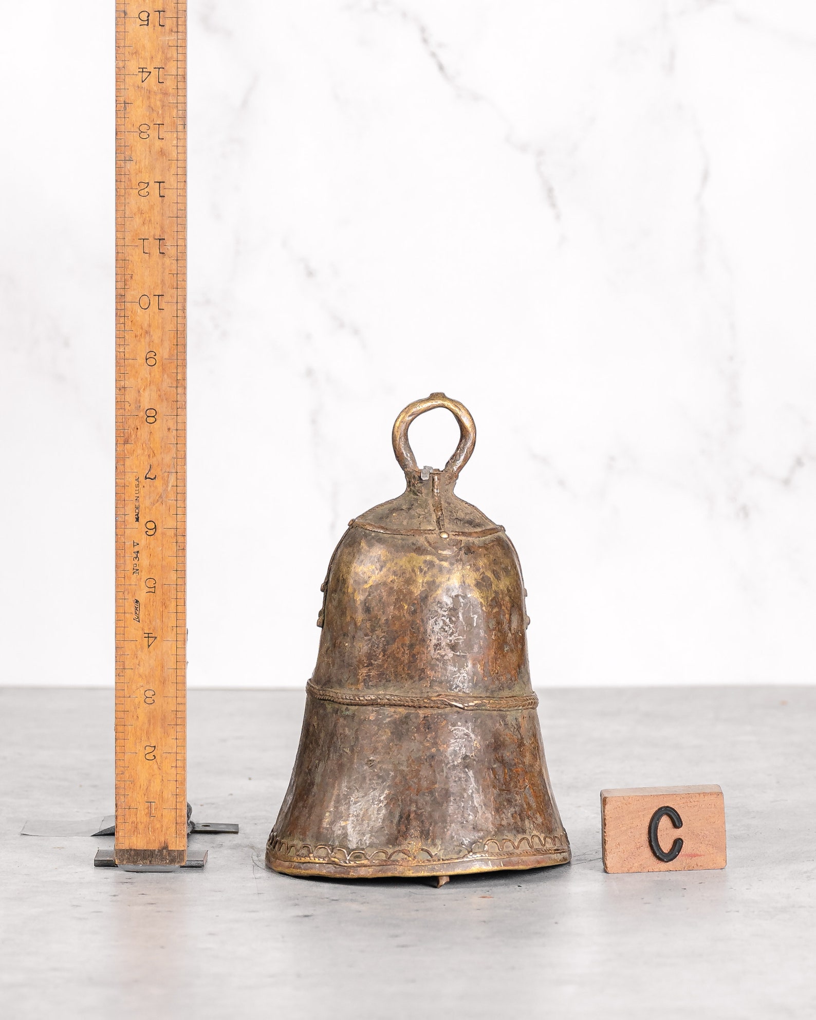 Large Antique African Cow Bell - Etsy