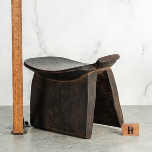 Vintage Hand Carved African Lobi Stool free Shipping - Etsy