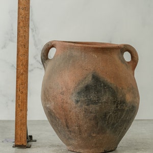 Antique Turkish Clay Yoghurt Pot X3 free Shipping - Etsy