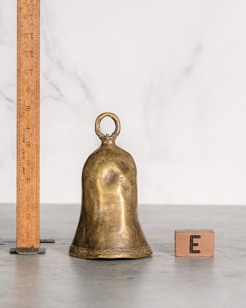 Large Antique African Cow Bell - Etsy