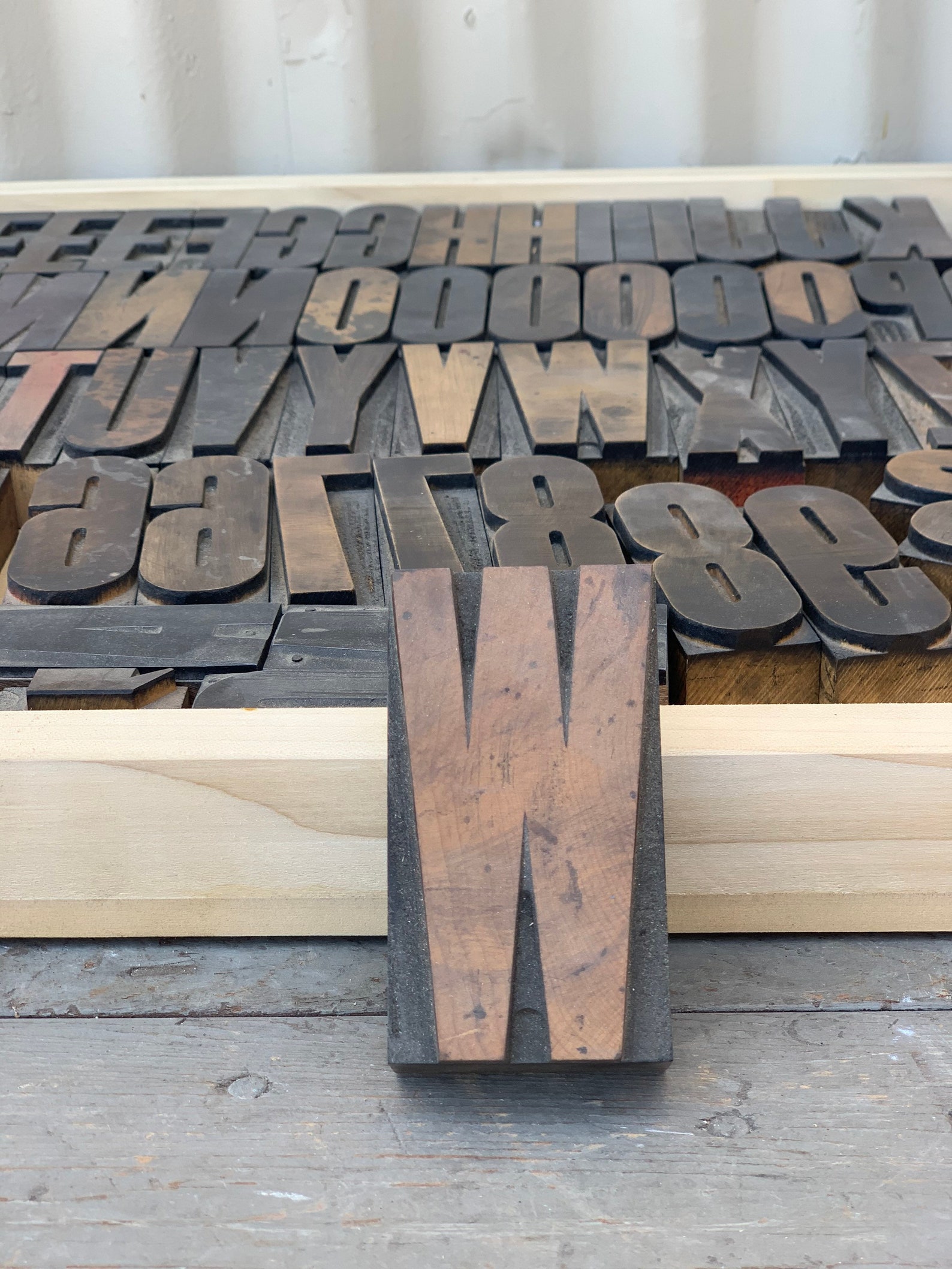 Antique Wooden Printing Press Blocks free Shipping - Etsy