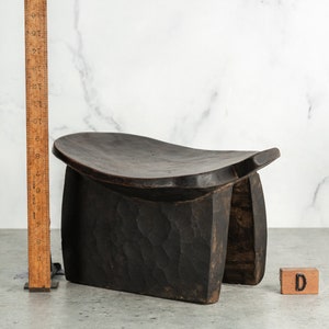 Vintage Hand Carved African Lobi Stool free Shipping - Etsy