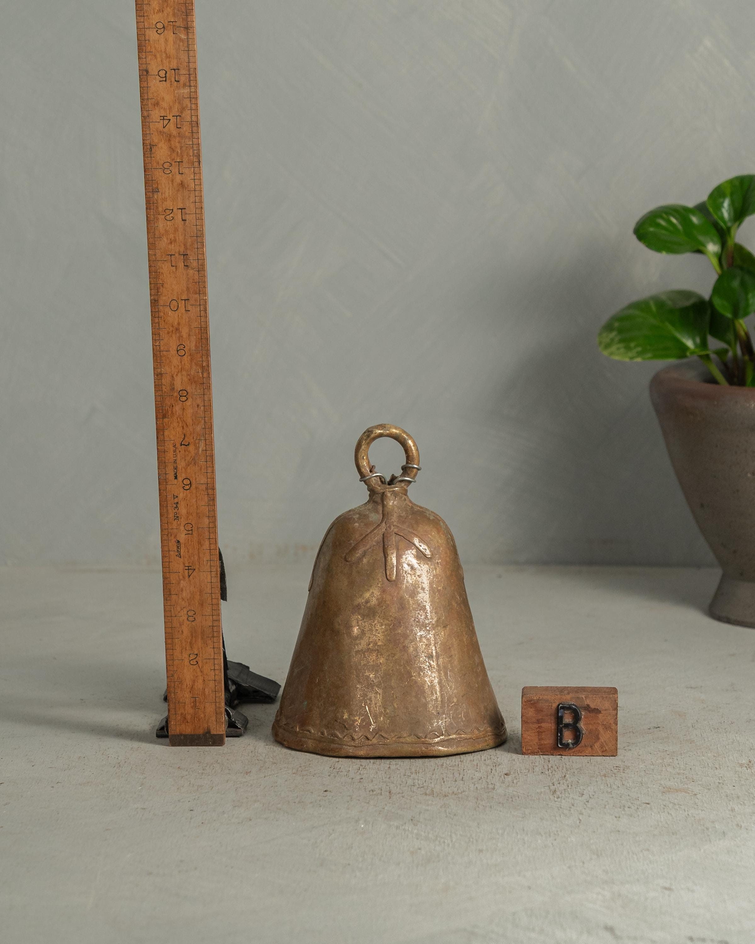 Large Antique African Cow Bell - Etsy