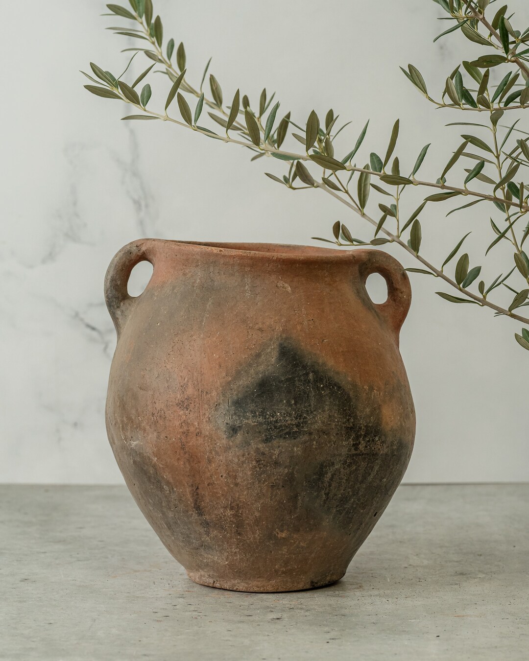 Antique Turkish Clay Yoghurt Pot X3 free Shipping - Etsy