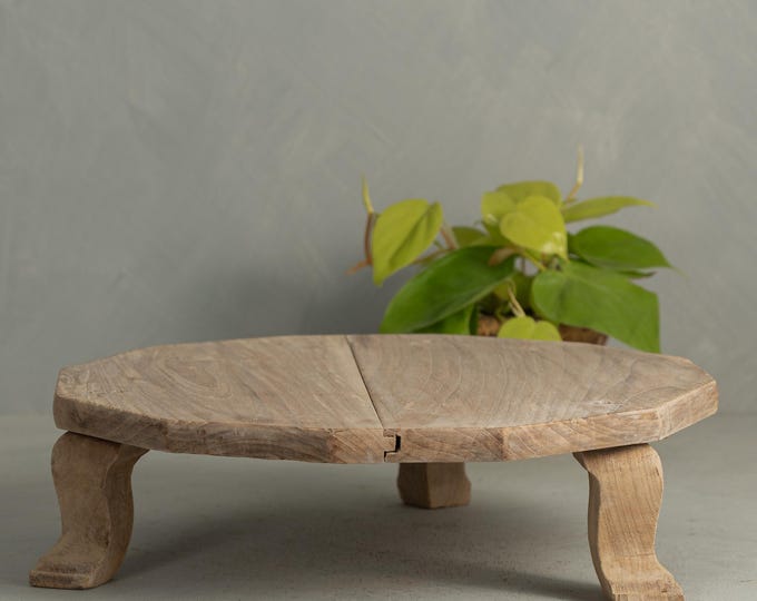Rustic Teak Wooden Footed Riser Serving Board (free Shipping) - Etsy