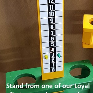 Upright Magnetic Scoreboard, Cornhole Bag or Washer Toss or Kan Jam ...