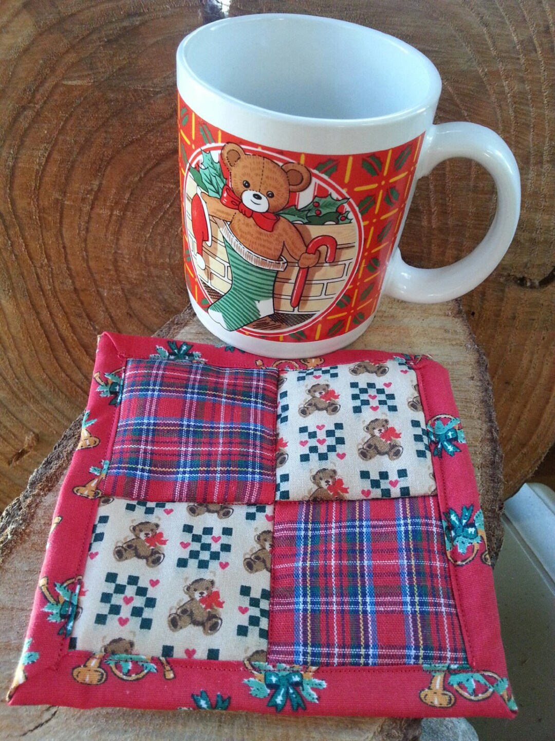 Teddy Bear Mug and a Rug - Etsy