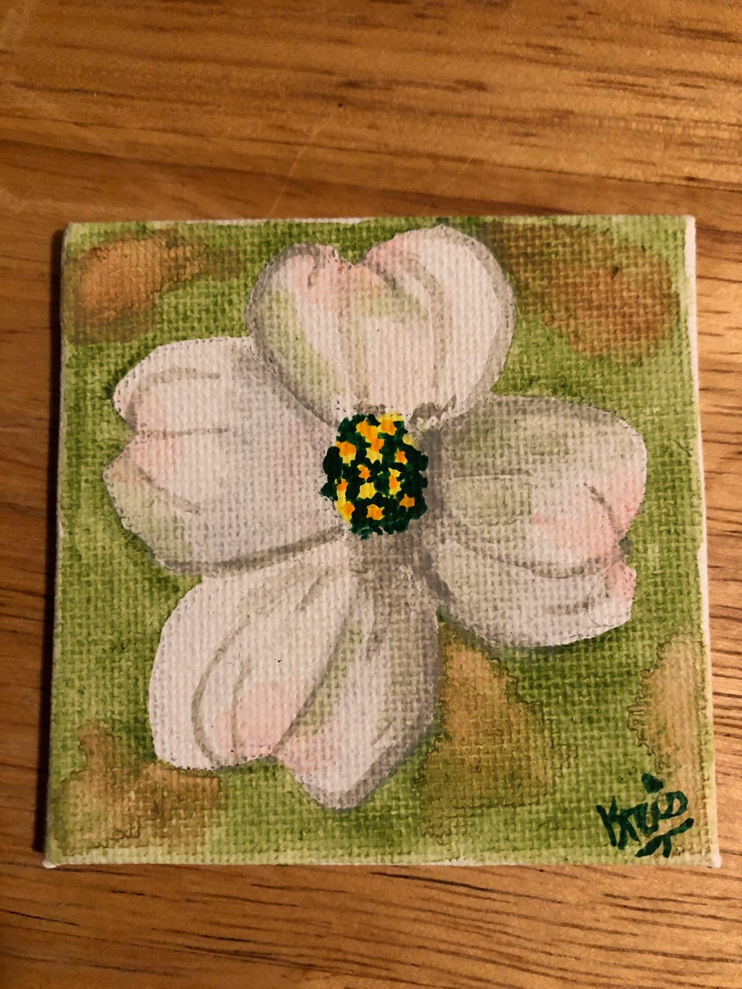 Small Magnetic Acrylic Painting - Etsy