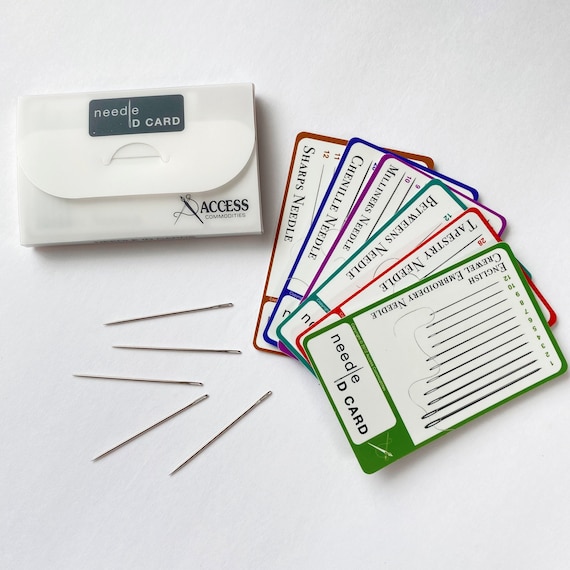 Needle ID Cards Needle Identifier Notions - Etsy