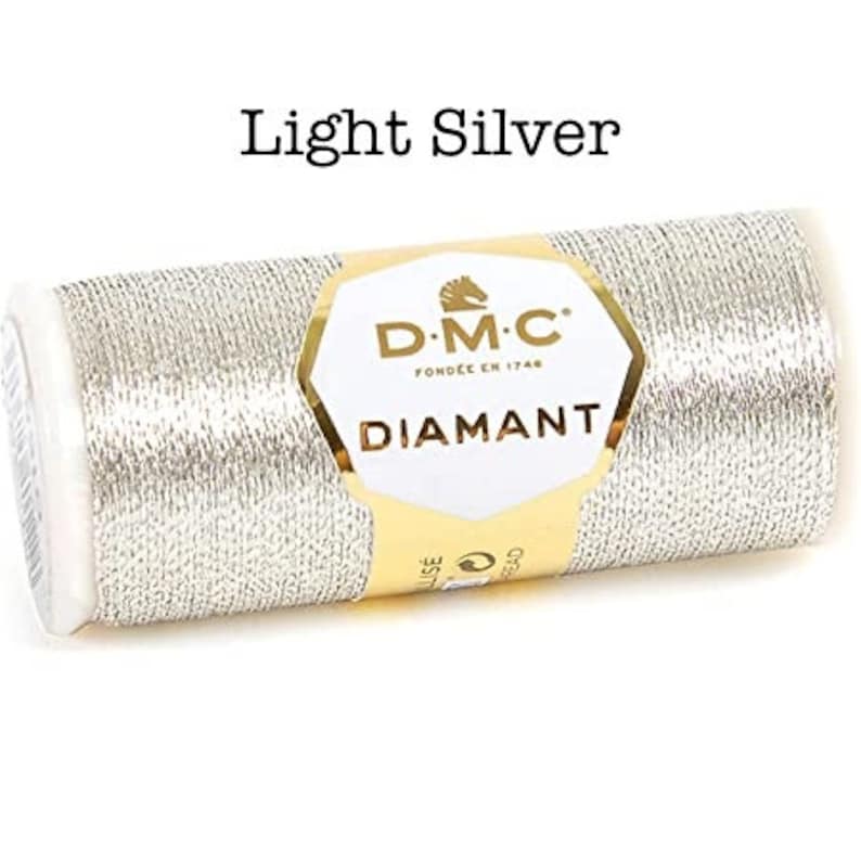 DMC Diamant Metallic Embroidery Thread Single Strand - Etsy