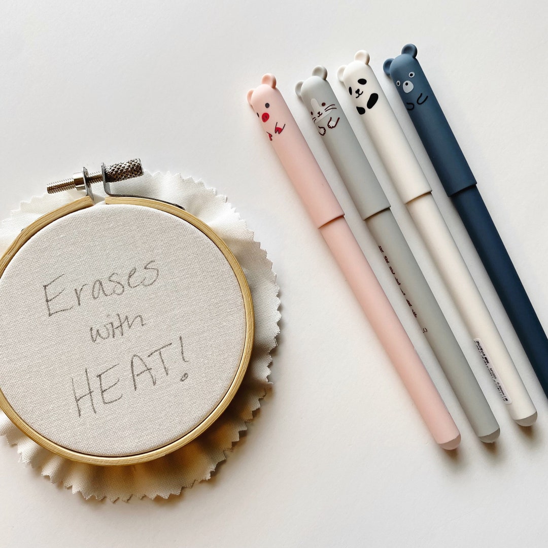 Cute Kawaii Heat Erasable Gel Pen - Fine Tip, Blue Ink - Etsy