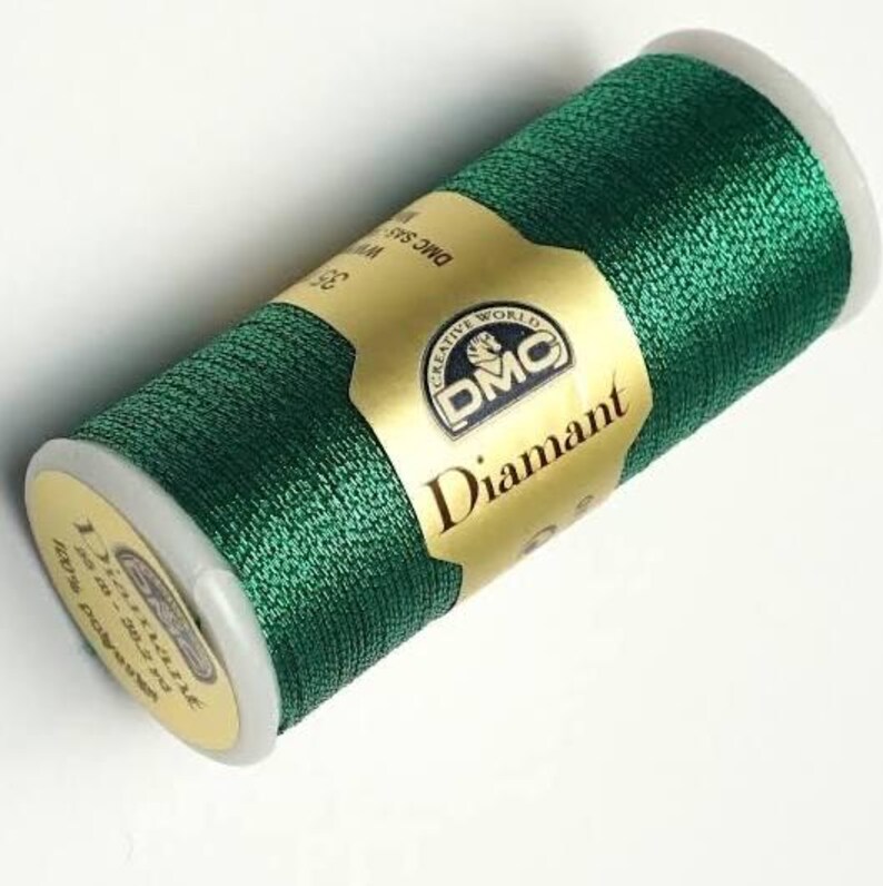 DMC Diamant Metallic Embroidery Thread, Single Strand - Etsy