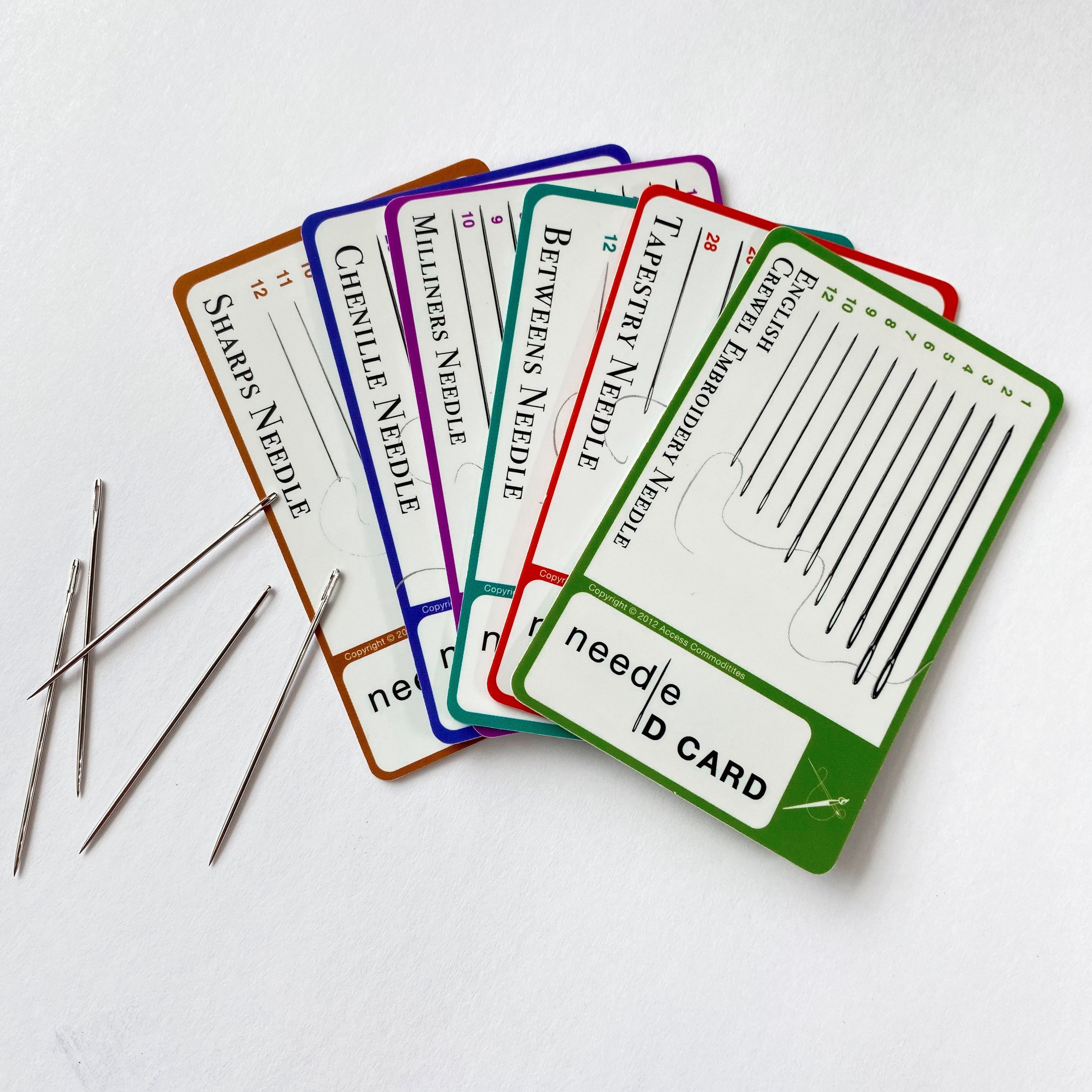 Needle ID Cards, Needle Identifier, Notions - Etsy