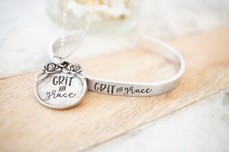 Grit and Grace Ring Entrepreneur Jewelry Gifts for Her - Etsy