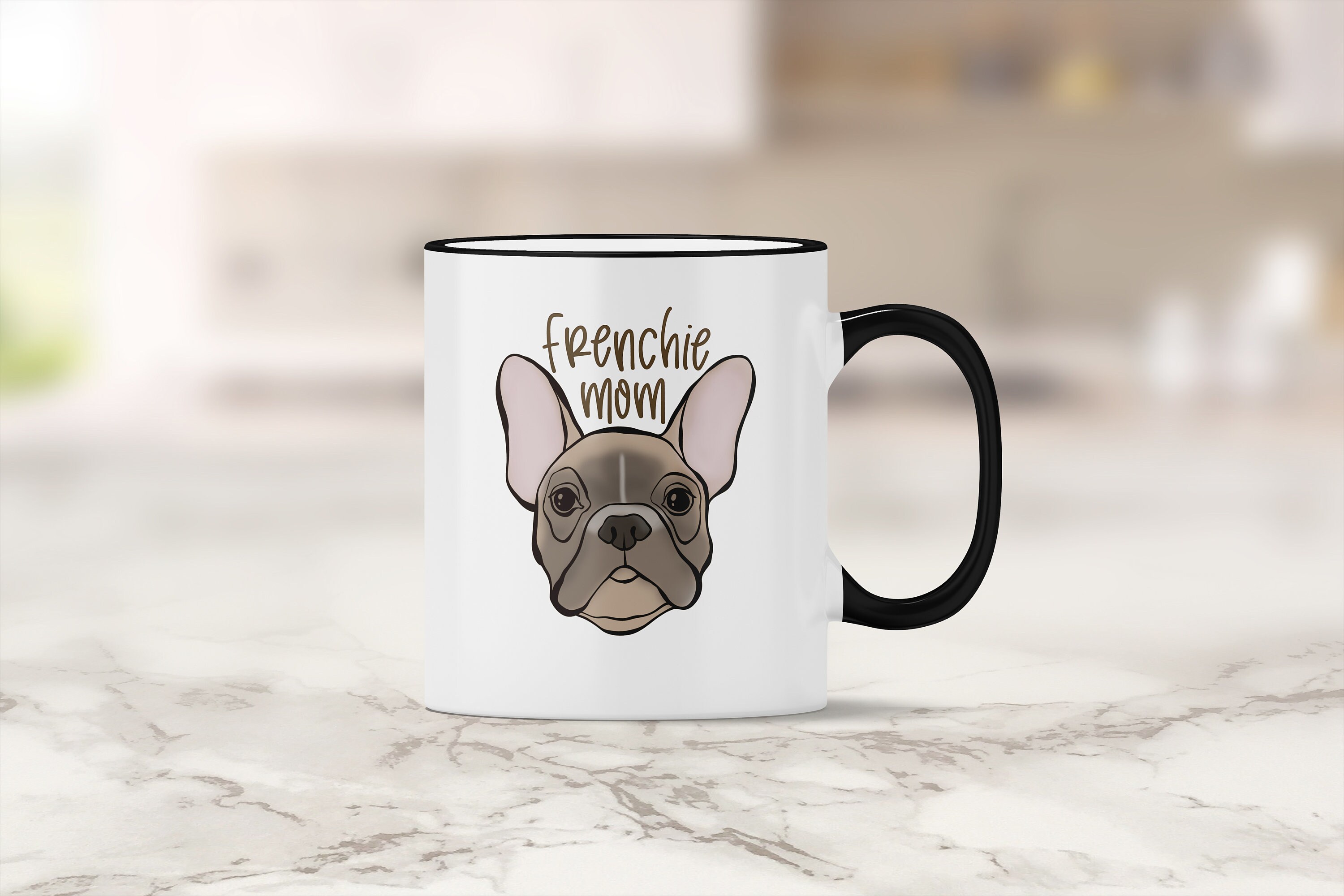 Custom Listing - Frenchie Mom Mug