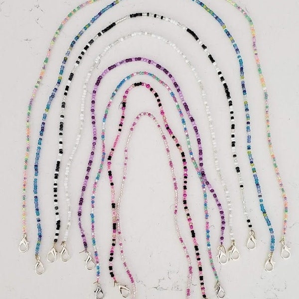 Beaded Face Mask - Etsy