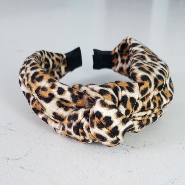 Cheetah Headband - Etsy