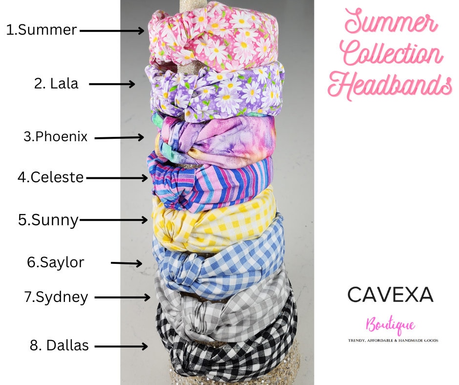 The Summer Collection Knotted Headband - Knotted Headband, Hard Knot ...