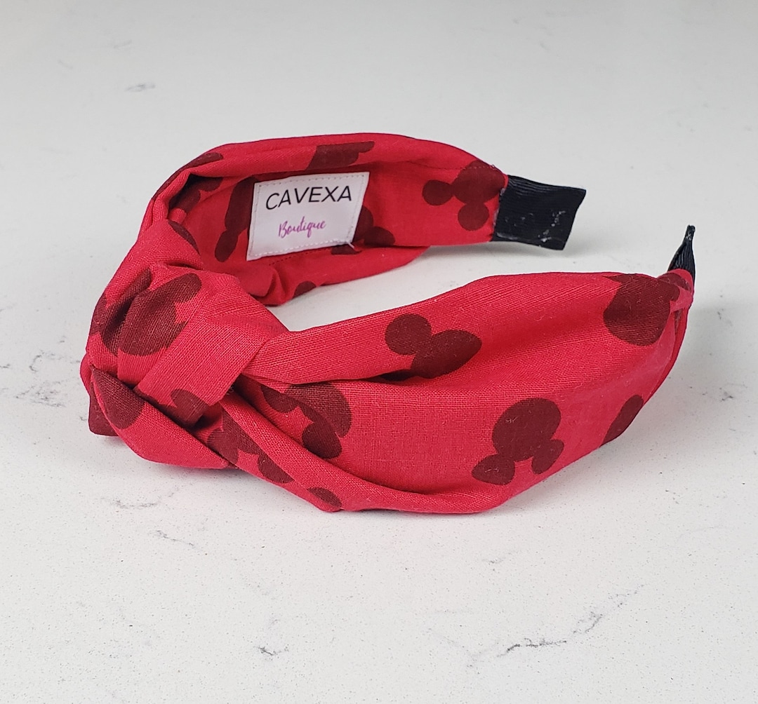The Mickey Knotted Headband - Disney Knotted Headband, Hard Knot ...