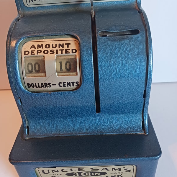Vintage Coin Bank - Etsy