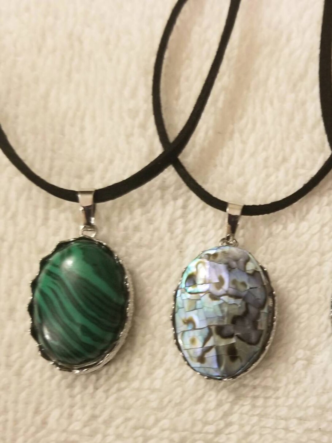 Natural Stone Healing Pendant Necklace - Etsy