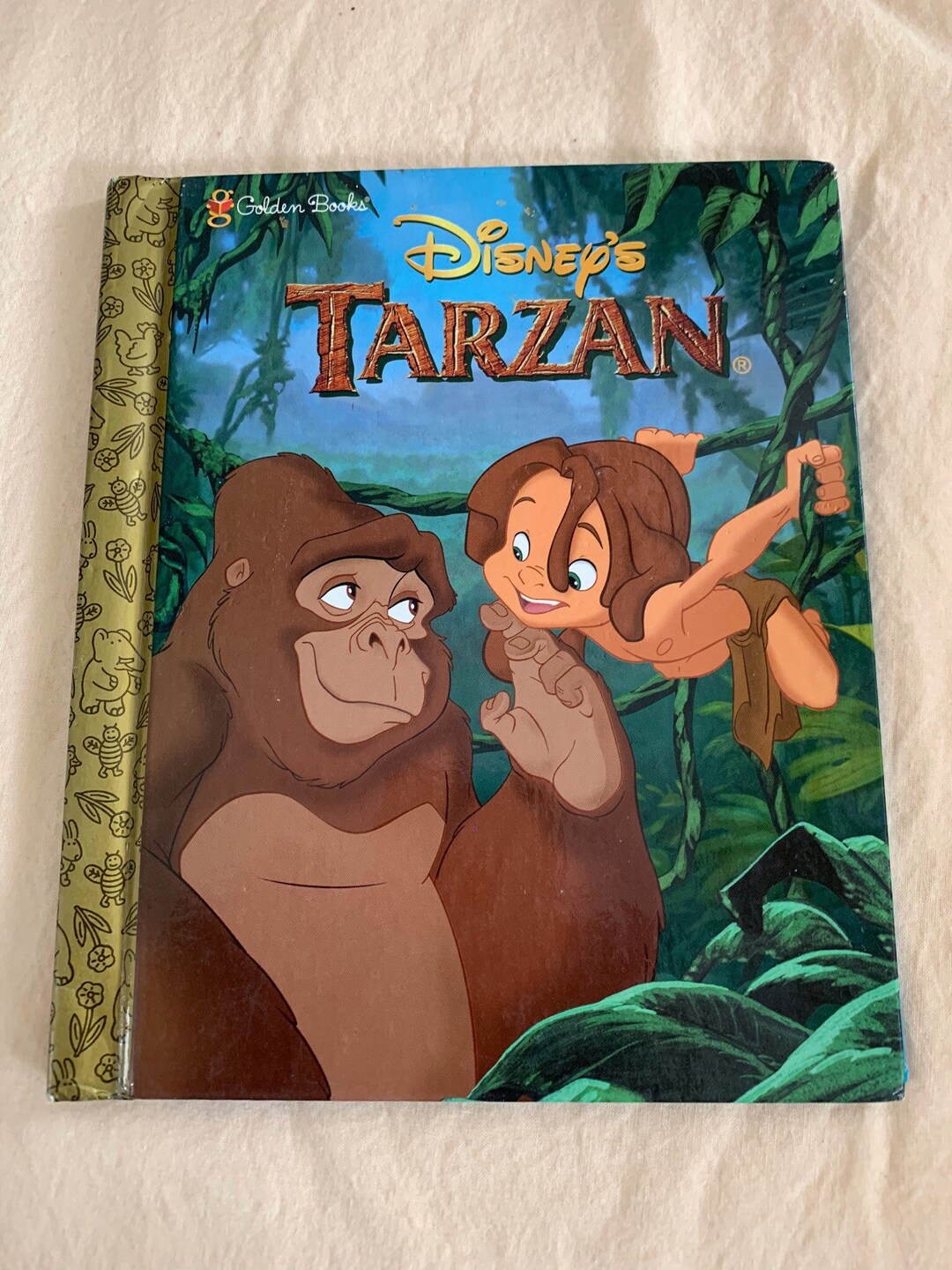 Vintage Golden Books Disney's Tarzan First Edition - Etsy