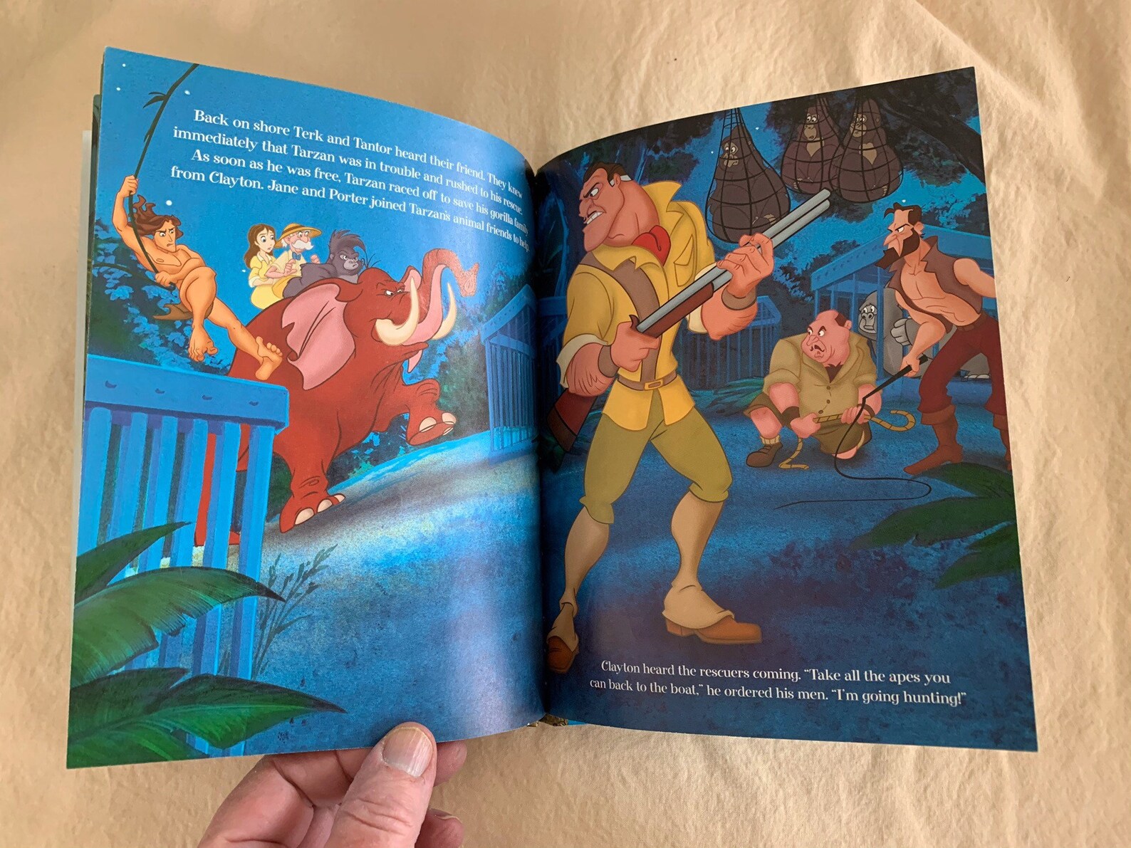 Vintage Golden Books Disney's Tarzan First Edition - Etsy