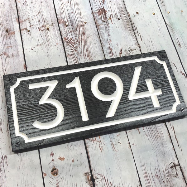 Craftsman Address Plaque - Etsy